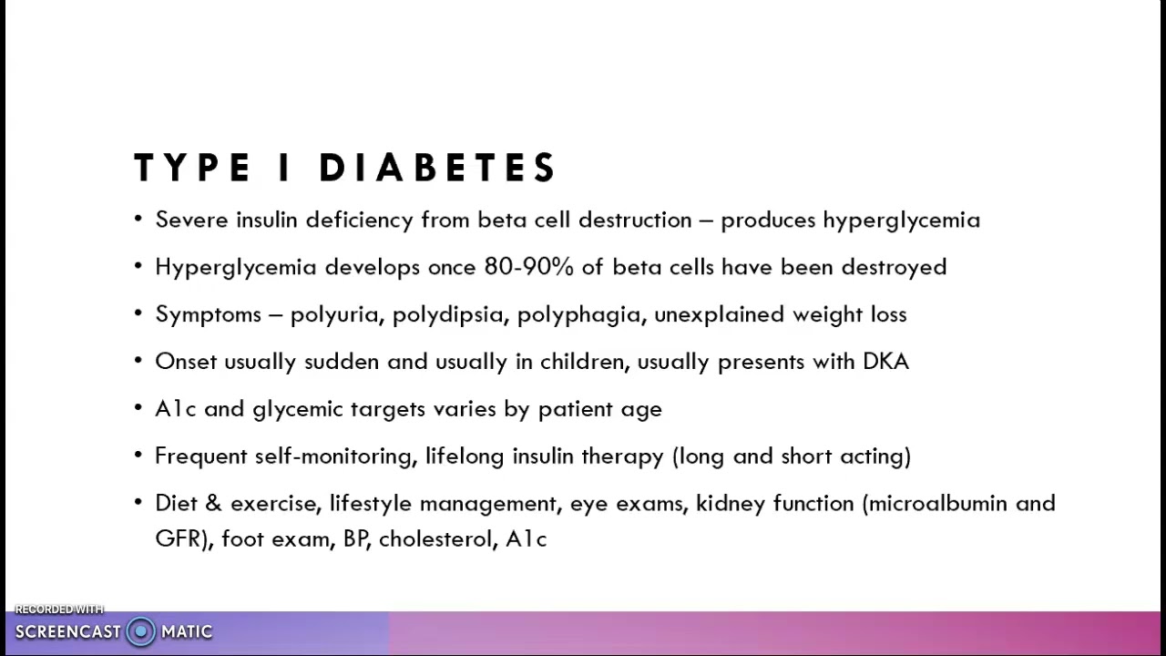 Module #4 - Endocrine & Metabolic Disorders - YouTube