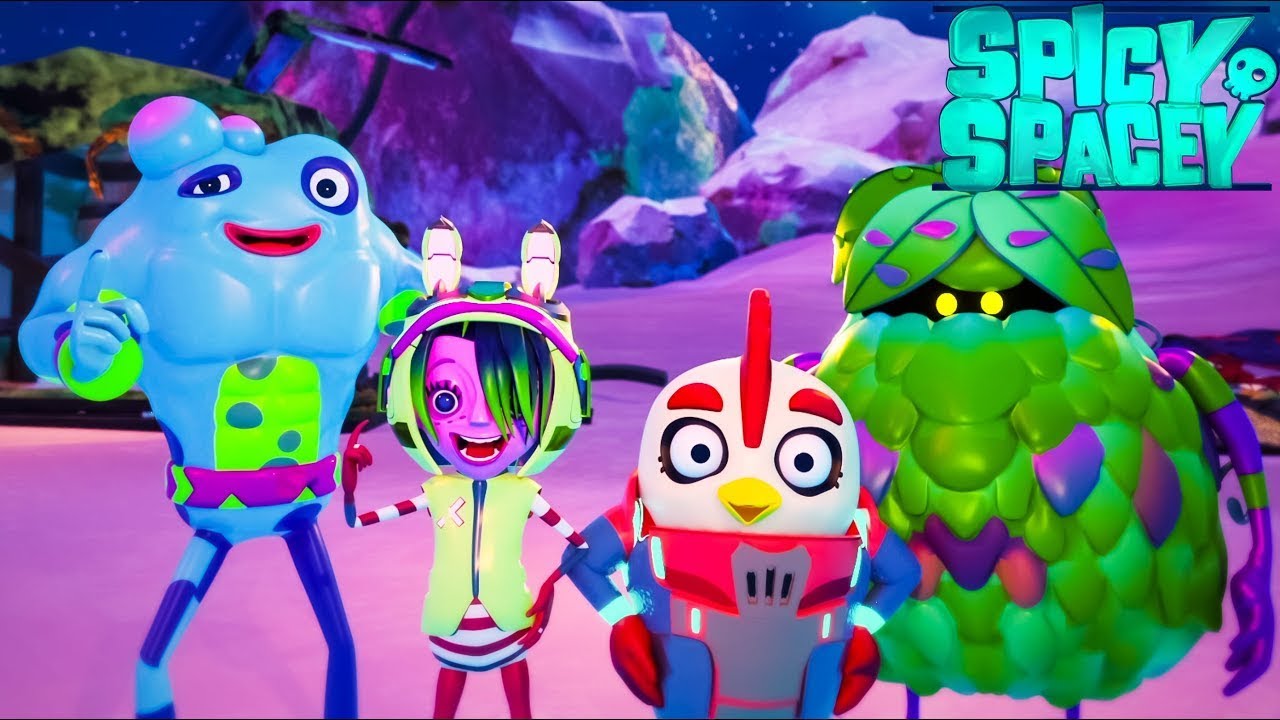 Spicy Spacey 🚀 Eposodes collection 1-10 🛸 All episodes in a row 🌟Oko ...