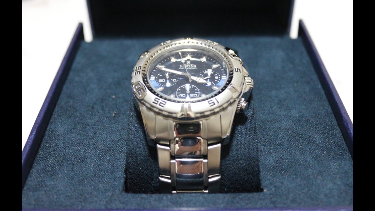 Relogio Festina Azul - YouTube