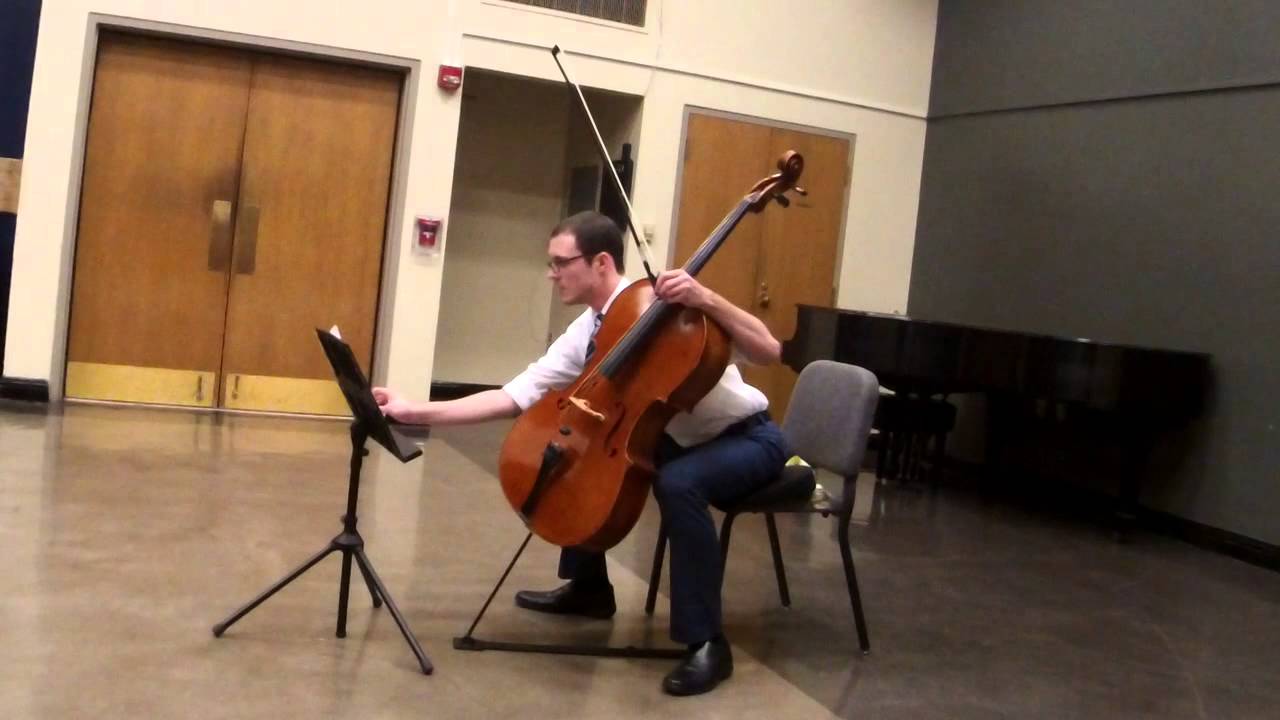 Robert Muczynski: Gallery Suite for Unaccompanied Cello - YouTube