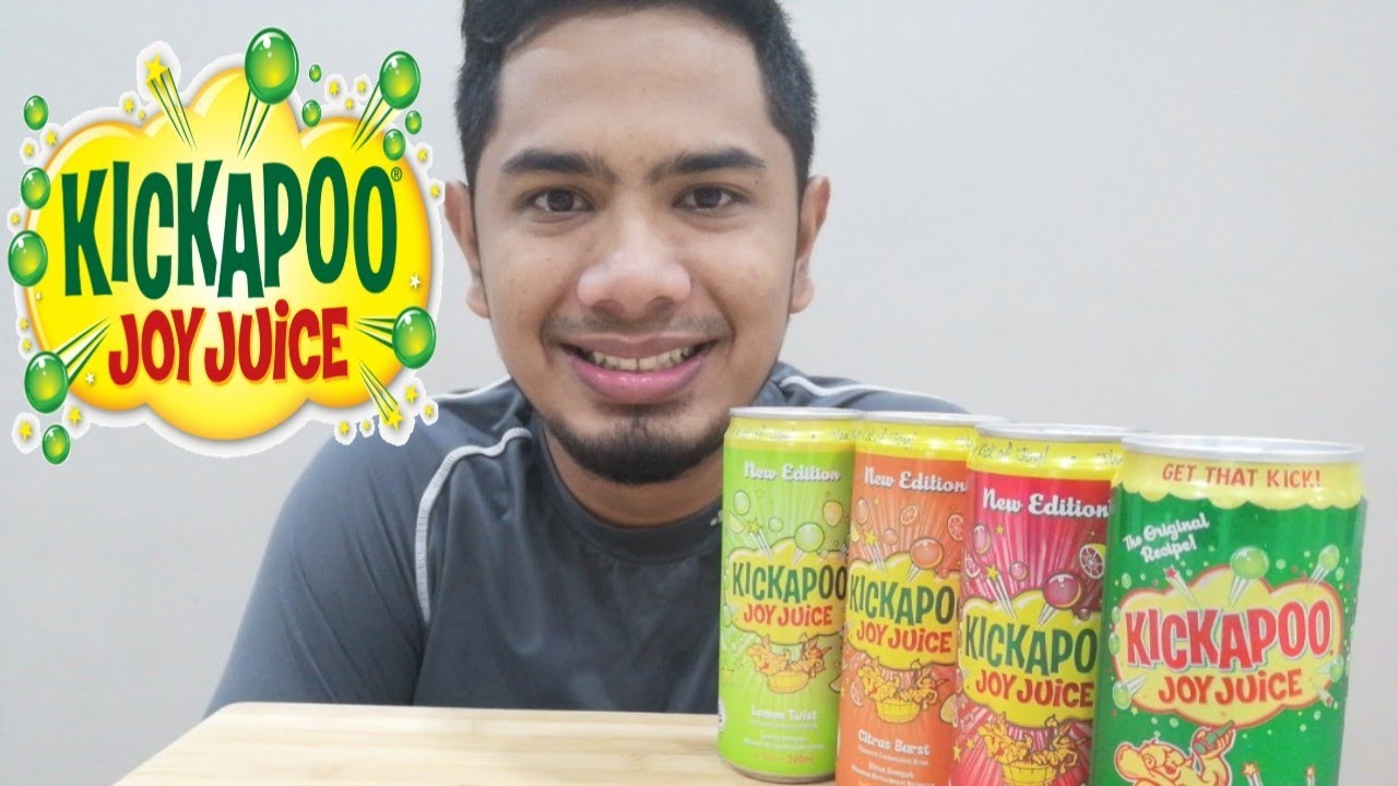 NEW EDITION KICKAPOO JOY JUICE DRINK | GET THAT KICK | ASMR (mukbang ...
