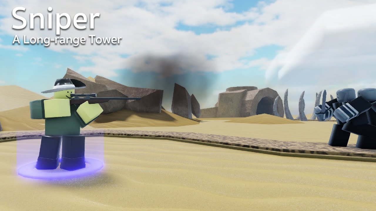 Sniper: A Long-range Tower | Tower Blitz - YouTube