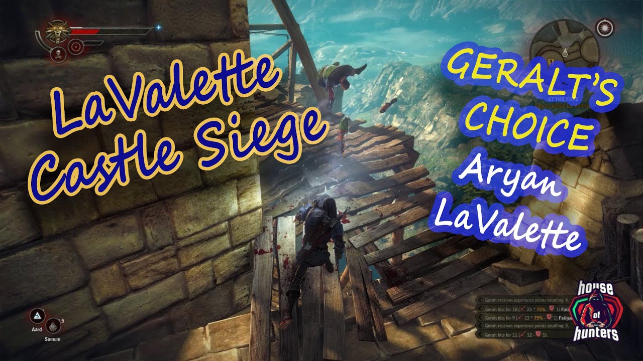 Witcher 2 - La Valette Castle Siege - YouTube
