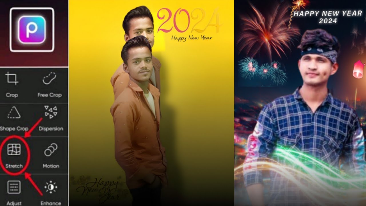 Happy new year 2024 photo editing| Happy new year photo editing | new ...