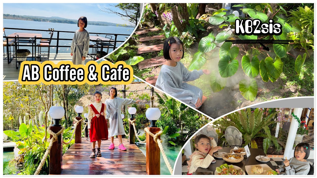 EP.10 AB Coffee & Cafe #ร้านกาแฟเปิดใหม่#ร้านอาหาร #ล่องแพสิรินธร ...