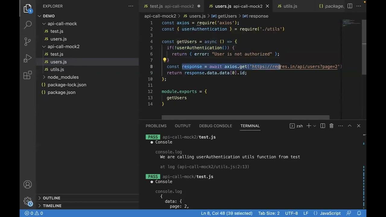 Unit Test Case Mocking The File Using Jest Youtube