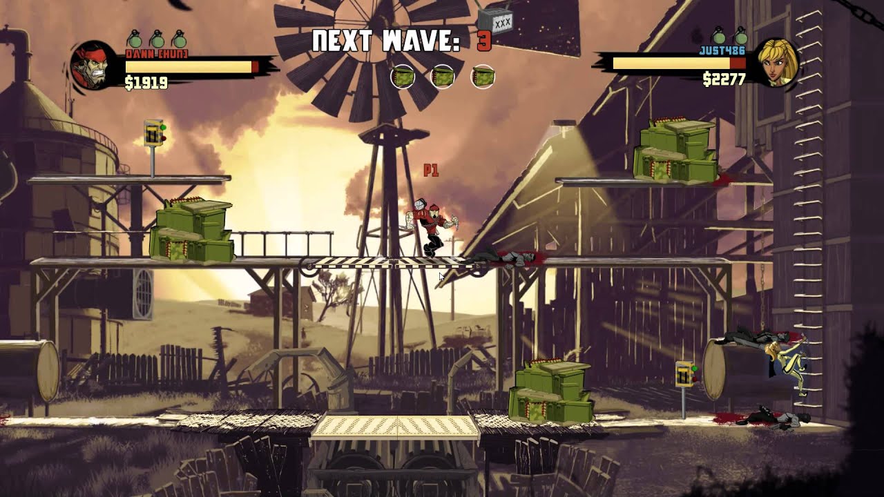 Shank 2 Co-op Survival Mode Multiplayer First Look HD - YouTube