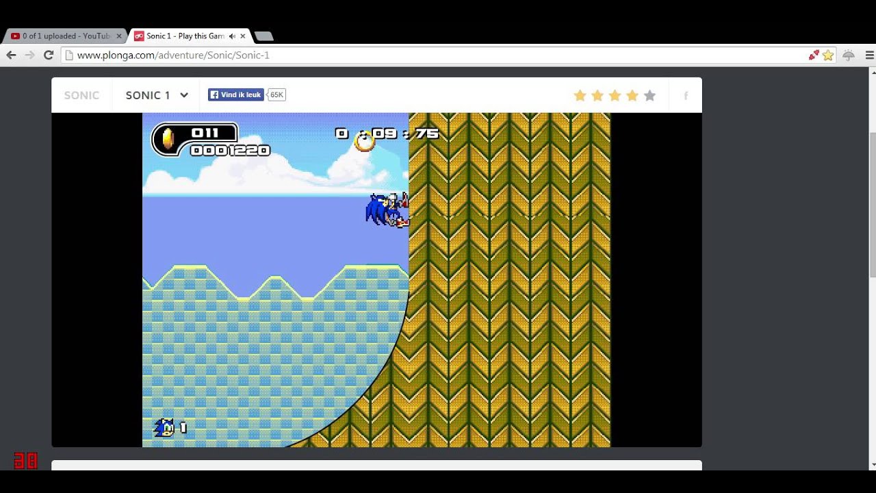Sonic 1 PC Gameplay Sonic - YouTube