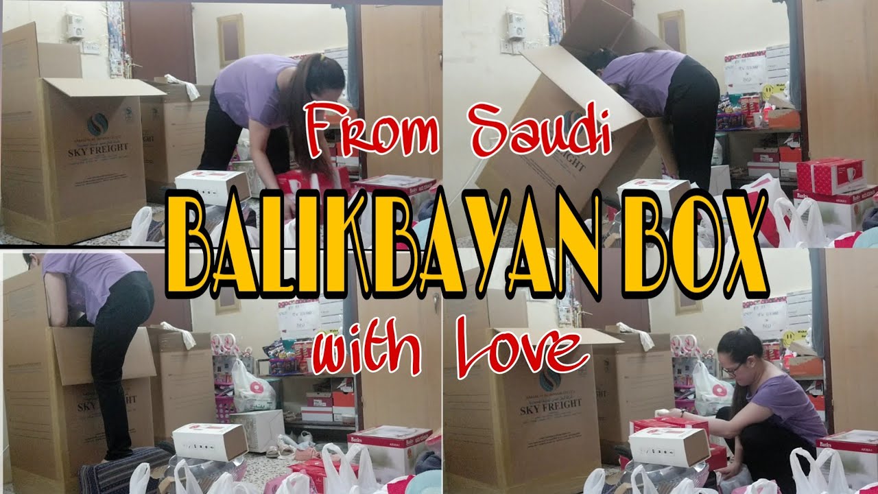 From Saudi with LOVE | BALIKBAYAN BOX | Martie Keithlyn - YouTube