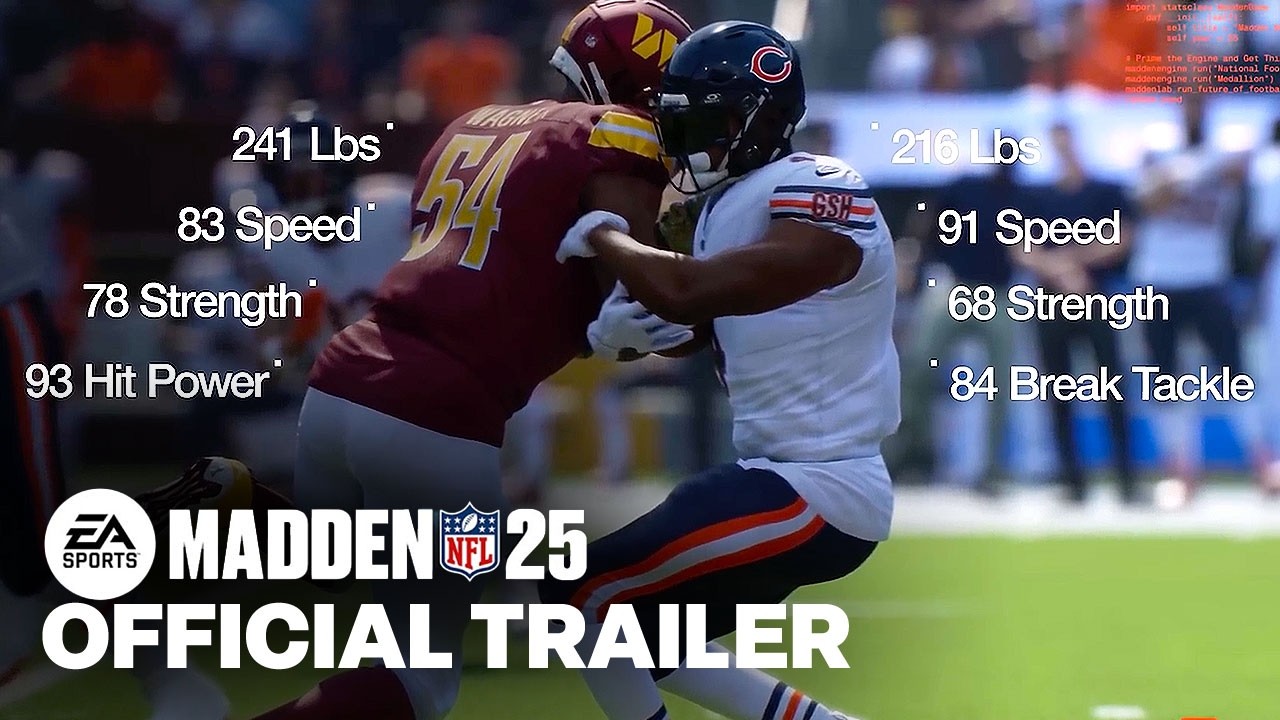 EA Sports Madden 25 | Official Gameplay Deep Dive Trailer - YouTube