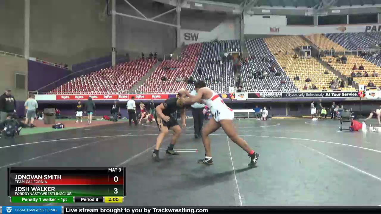 Junior 182 Jonovan Smith Team California Vs Josh Walker ...