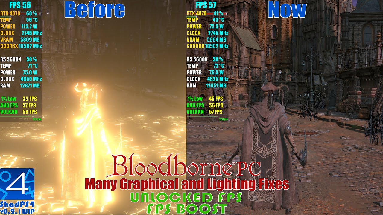 Bloodborne PC Big Progress(Many Graphical Issues Fixed) ~ ShadPS4 ...