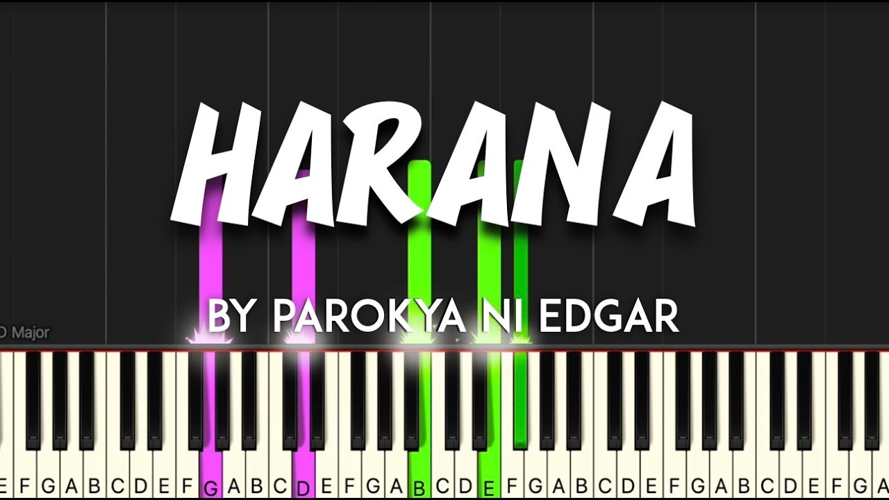 Harana by Parokya ni Edgar synthesia piano tutorial + sheet music ...