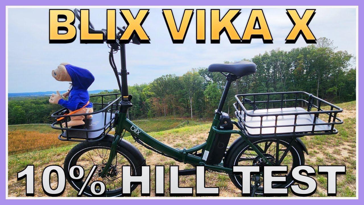 The BLIX VIKA X...CONQUERS a Super Steep Hill with Artificial Intelligence…Auto Power and ...