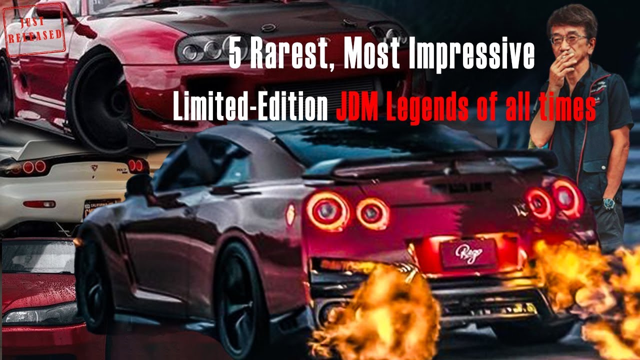 5 Rarest, Most Impressive Limited-Edition JDM Legends Ever Made - YouTube