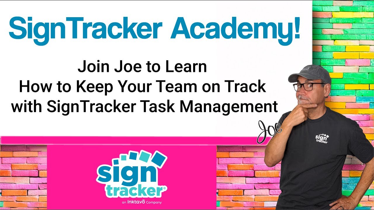 SignTracker Academy: Keeping your team on track with SignTracker Tasks ...