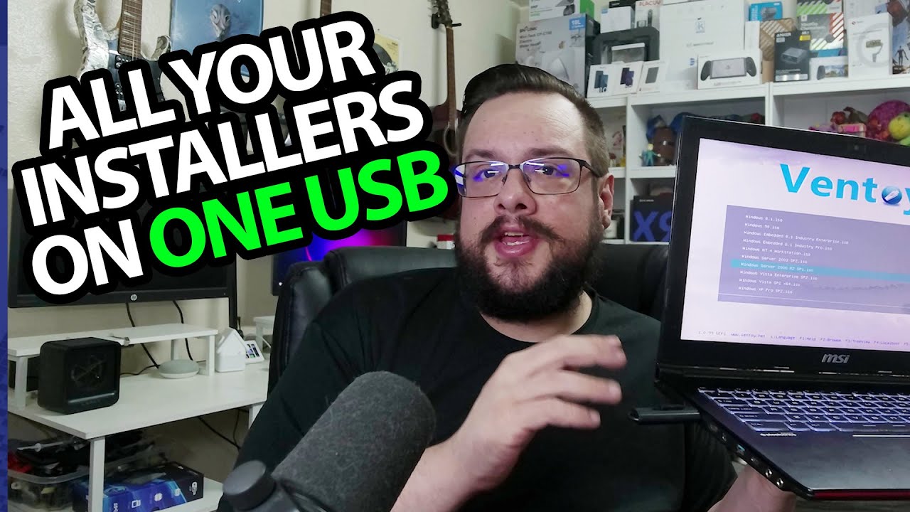 Super USB: How to Create a Bootable Multi-OS USB Stick Using Ventoy ...