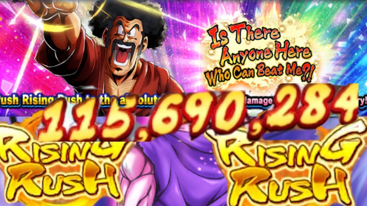 115M RISING RUSH DAMAGE! (Dragon Ball Legends) - YouTube