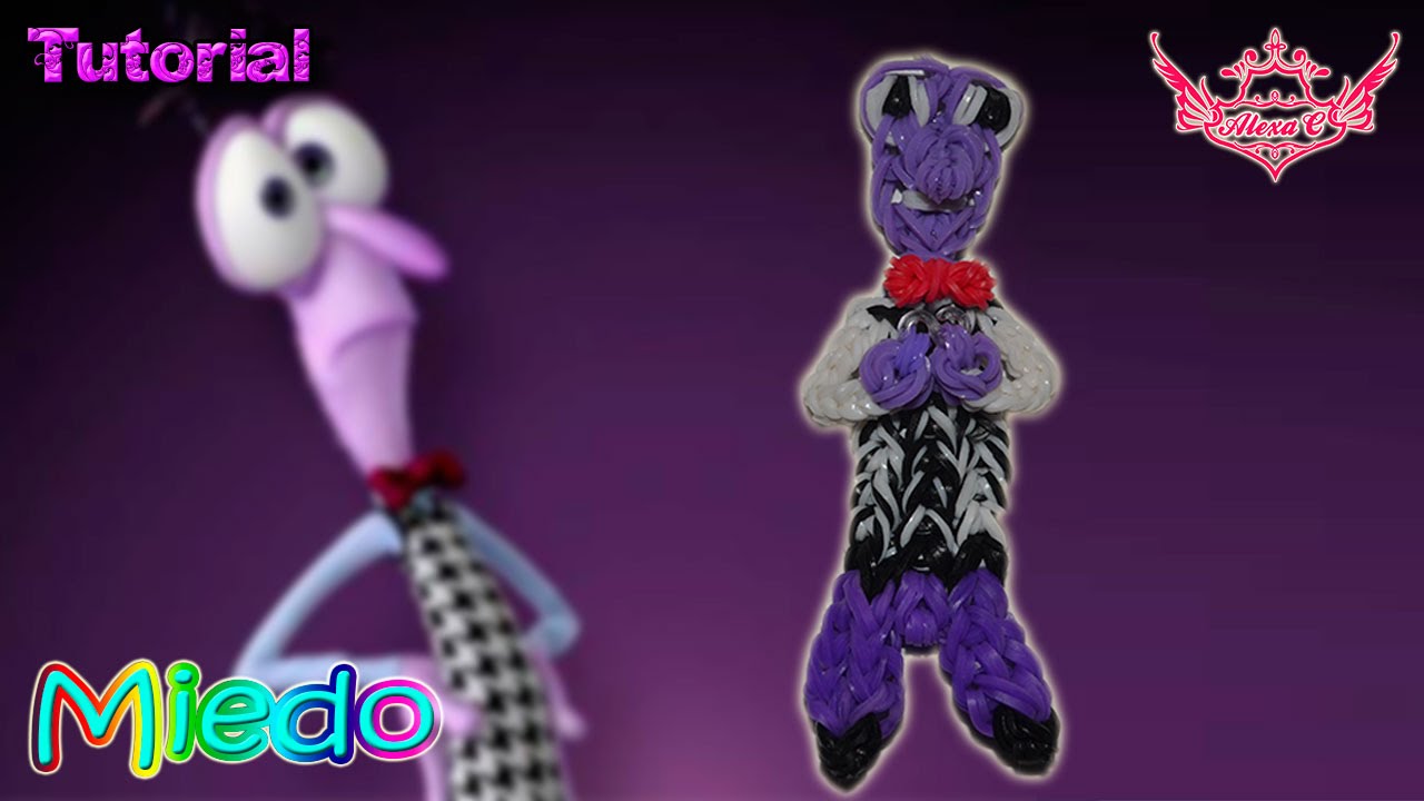 ♥ Tutorial: Miedo de Inside Out (sin telar) ♥ - YouTube