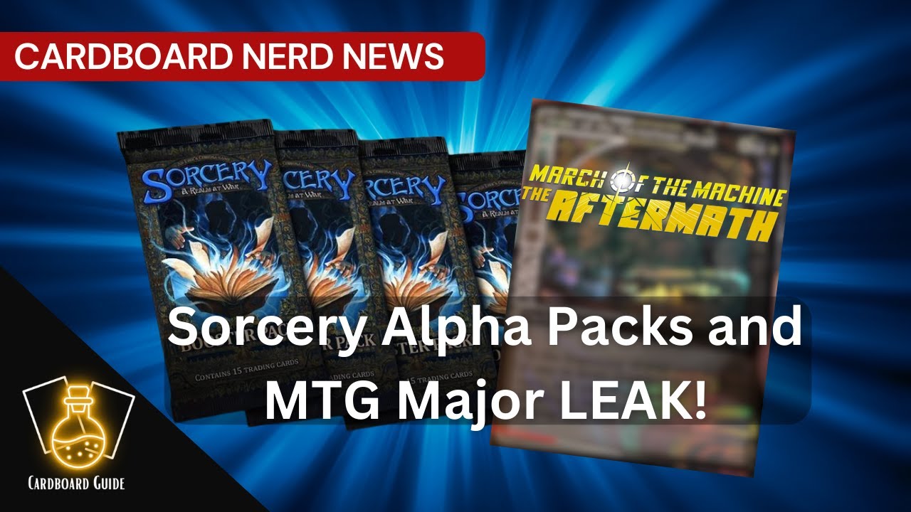 CNN: Sorcery News, Alpha Packs & MTG Set LEAKED! - YouTube