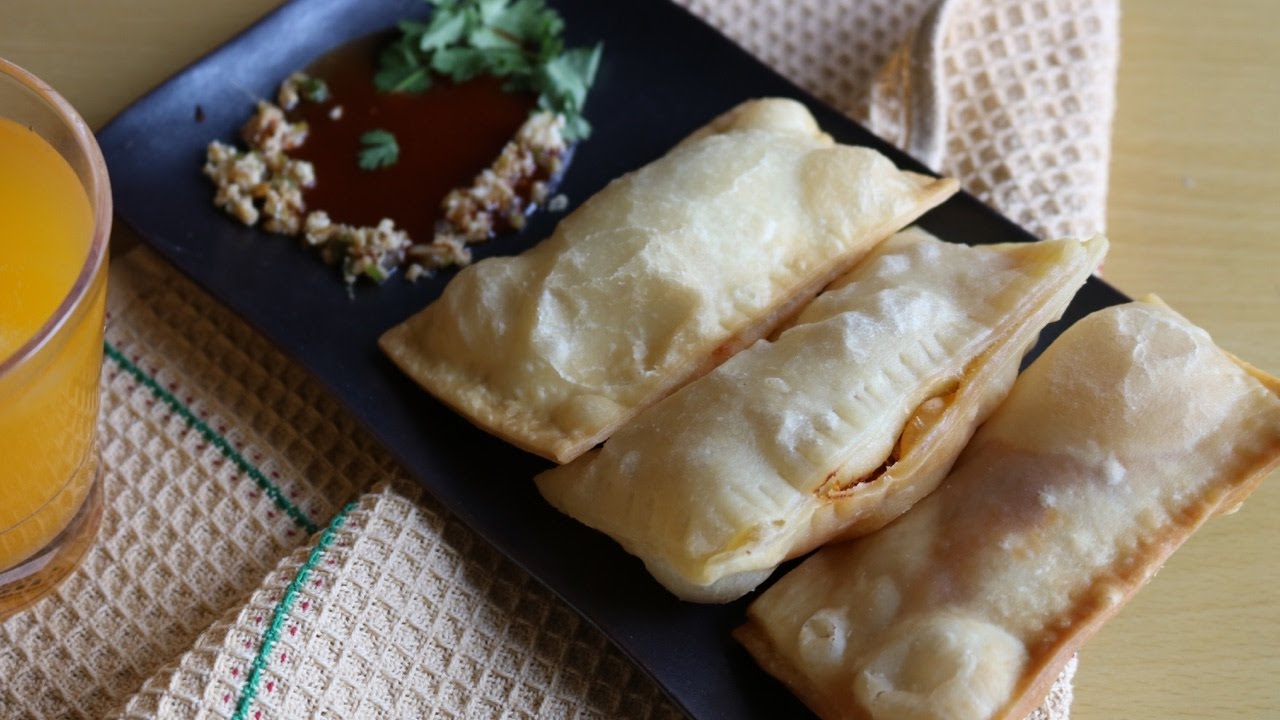 MCDONALD'S Chilli Paneer Pockets RECIPE - YouTube