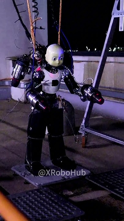 🔥🤖 OMG! Watch iRonCub, The FIRST Flying Humanoid Robot! ️#robotflight #ironcub #humanoidrobots ...