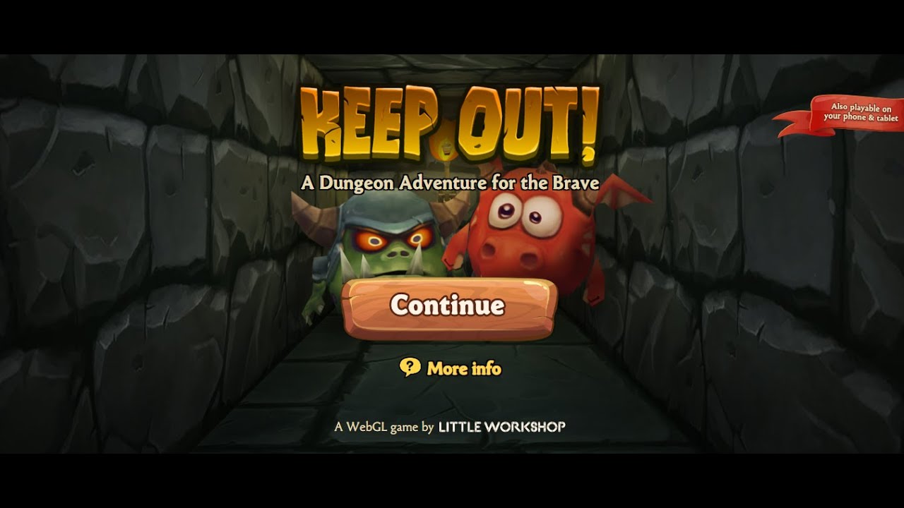 Keep Out online game Three.JS - YouTube