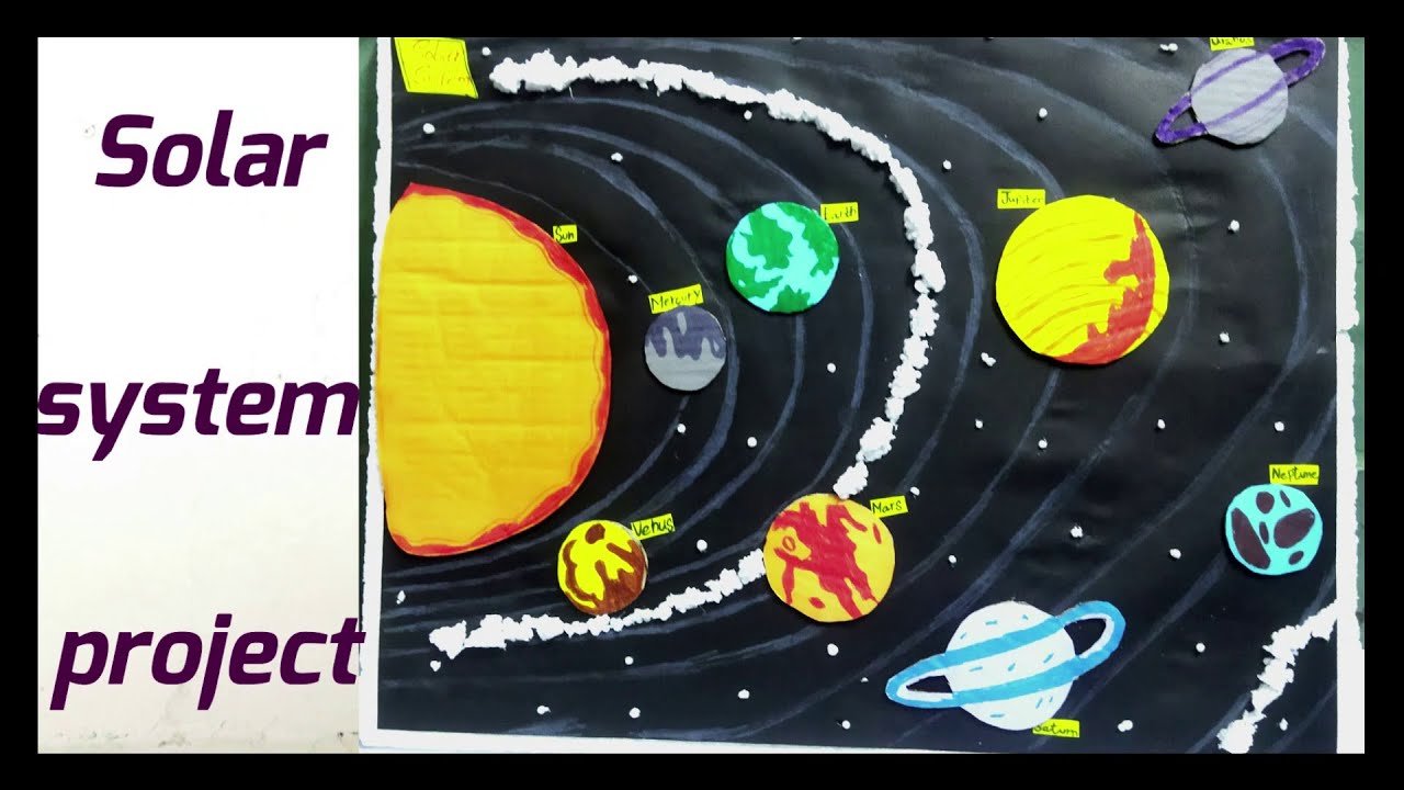 How to make Solar System Project for Science Fair or School - YouTube