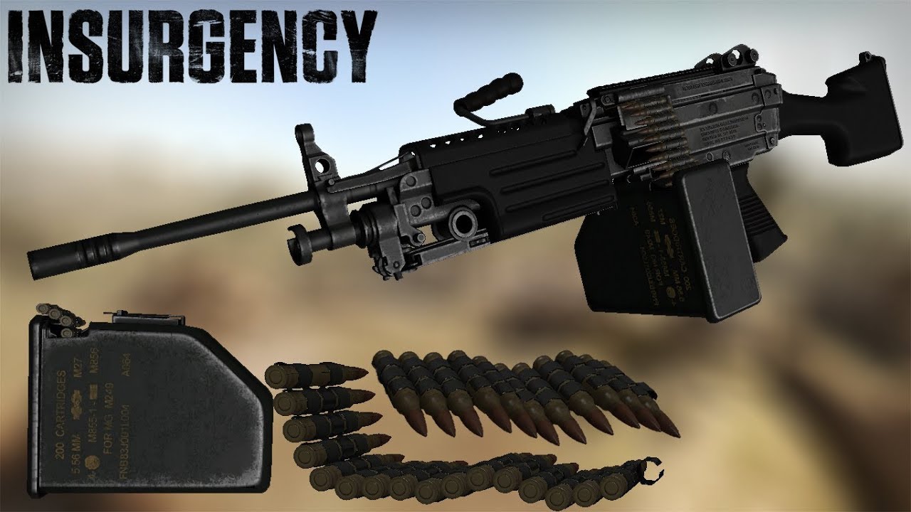 [CS:S] Insurgency M249 - YouTube