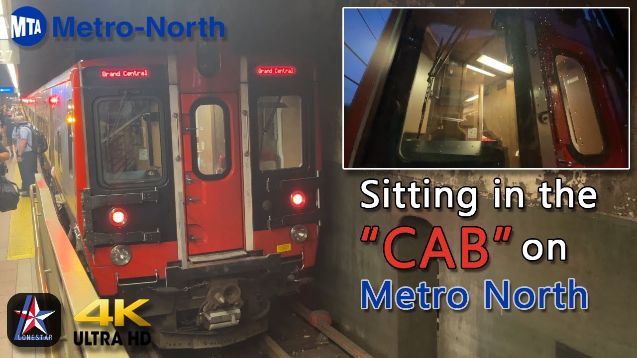 Sitting in the CAB of a Metro North Train! | Stamford to GCT | Metro ...