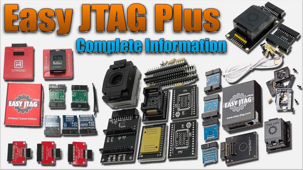 Easy Jtag Plus से सम्बंधित सम्पूर्ण जानकारी| Easy JTAG NAND Kit | 2 in ...