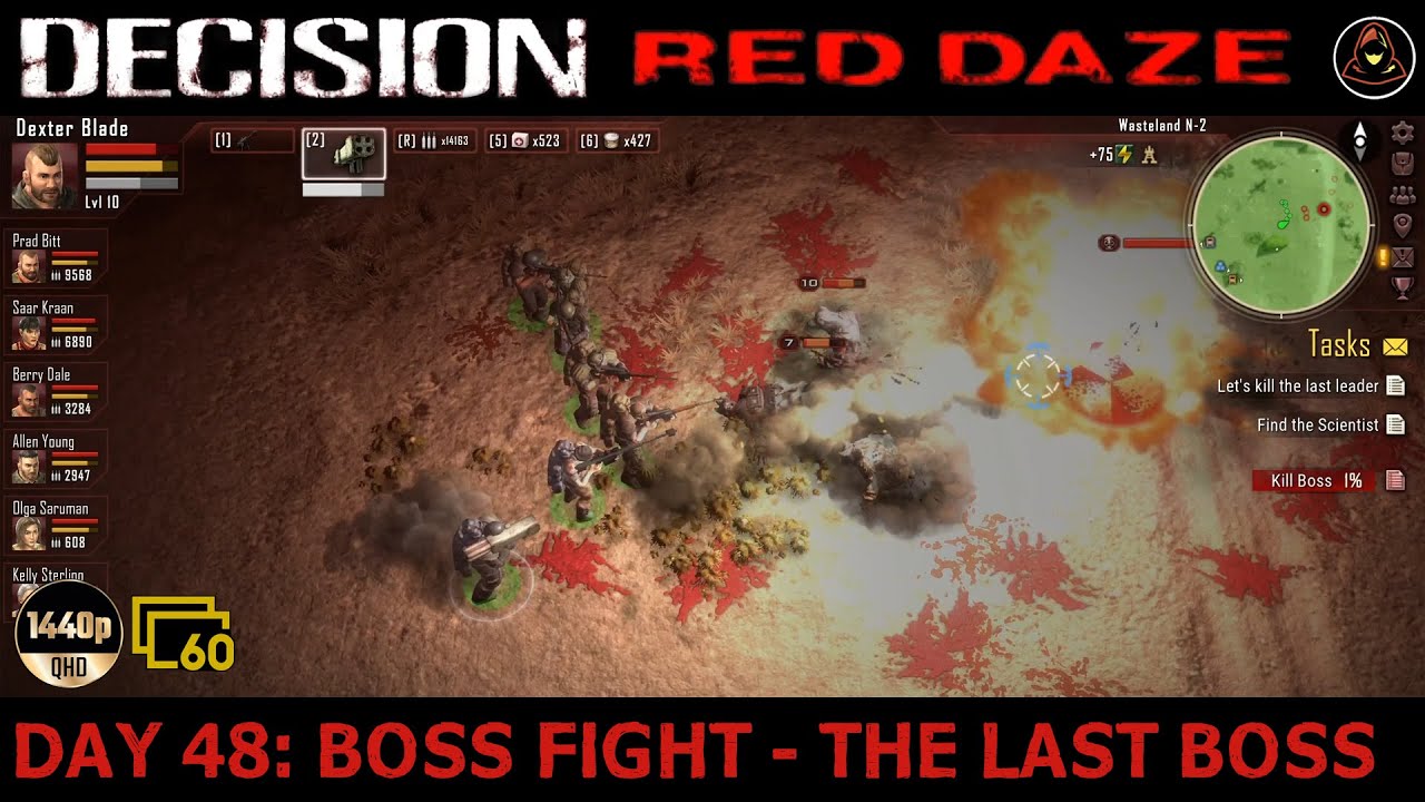 Decision: Red Daze - Day 48 - Boss Fight - The Last Boss - YouTube