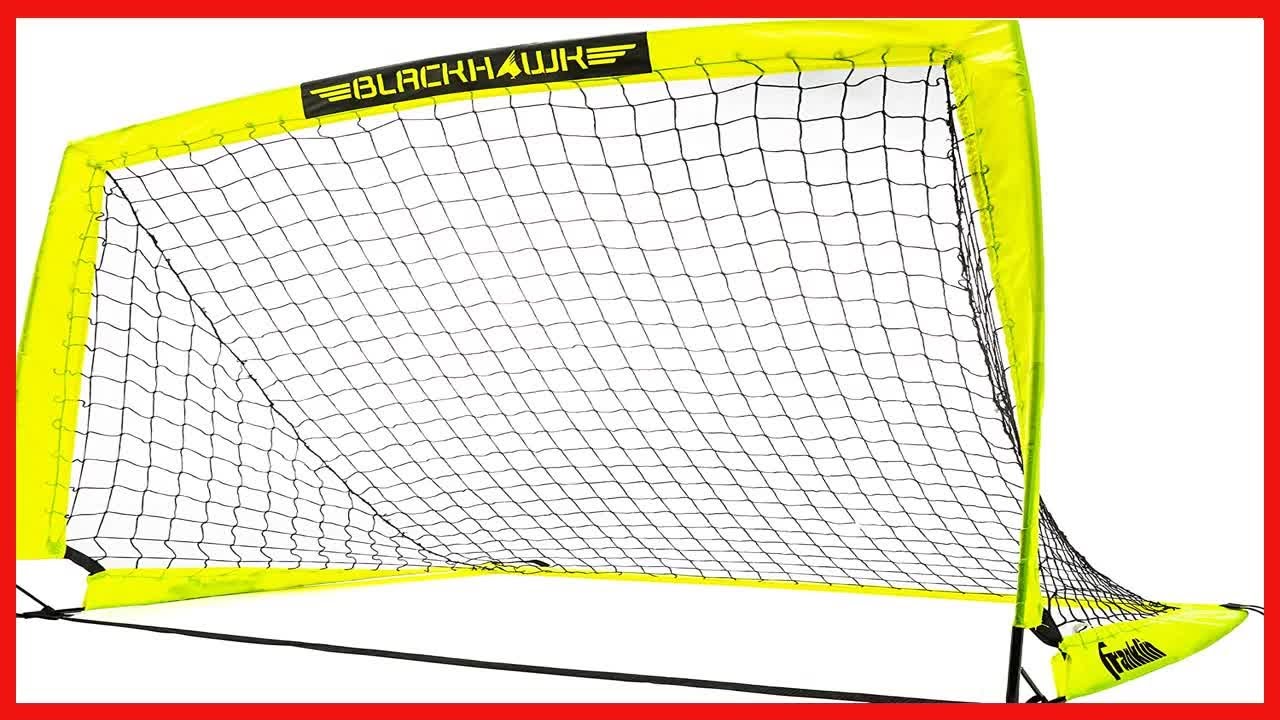 Franklin Sports Blackhawk Backyard Soccer Goal - Portable Kids Soccer ...