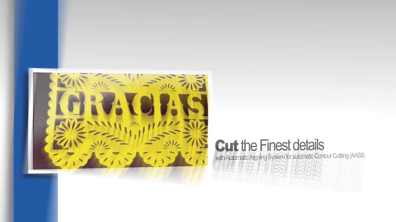 GCC i-Craft car sticker cutter plotter - YouTube