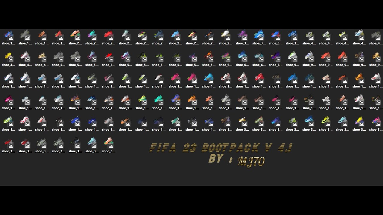 FIFA 23 BOOTPACK V 4.1 By Mj70 - YouTube