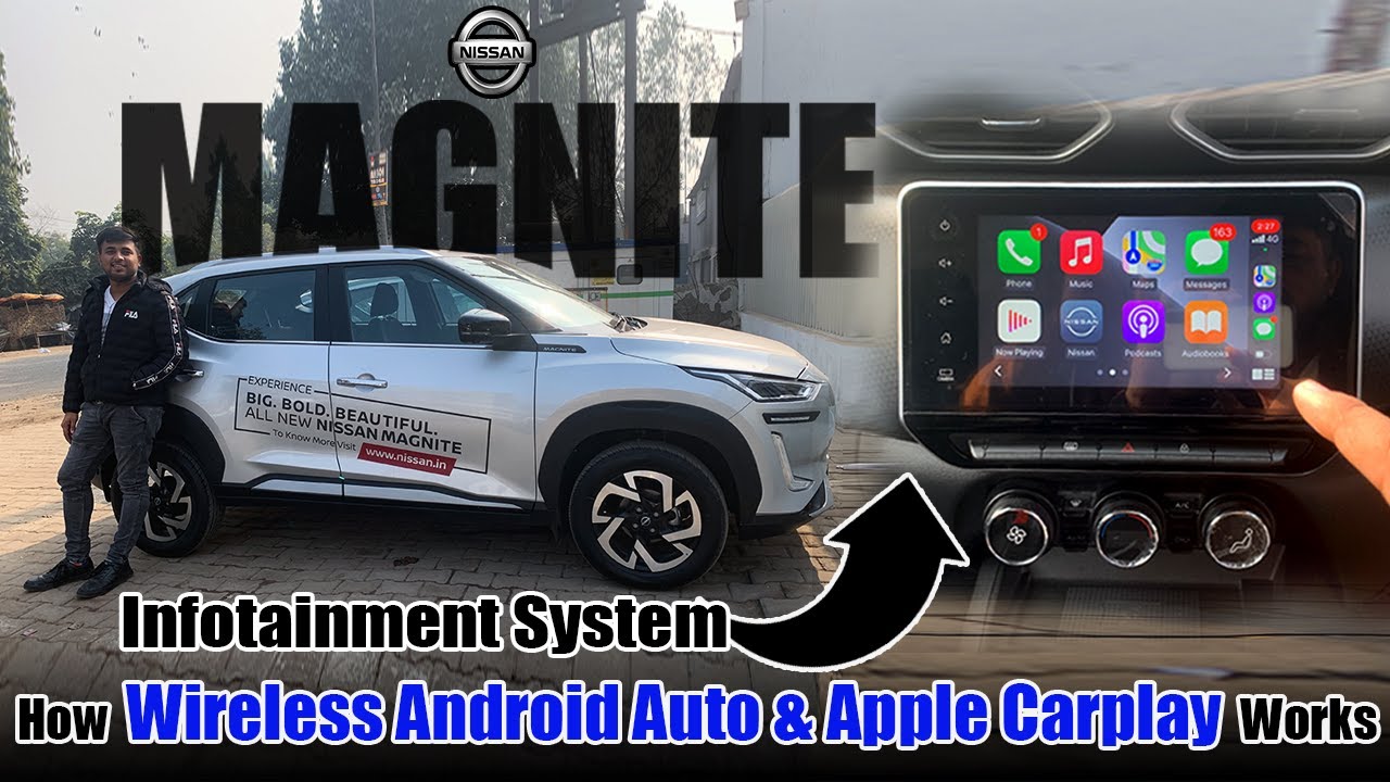 Infotainment System of NISSAN MAGNITE Explained - How to connect ...