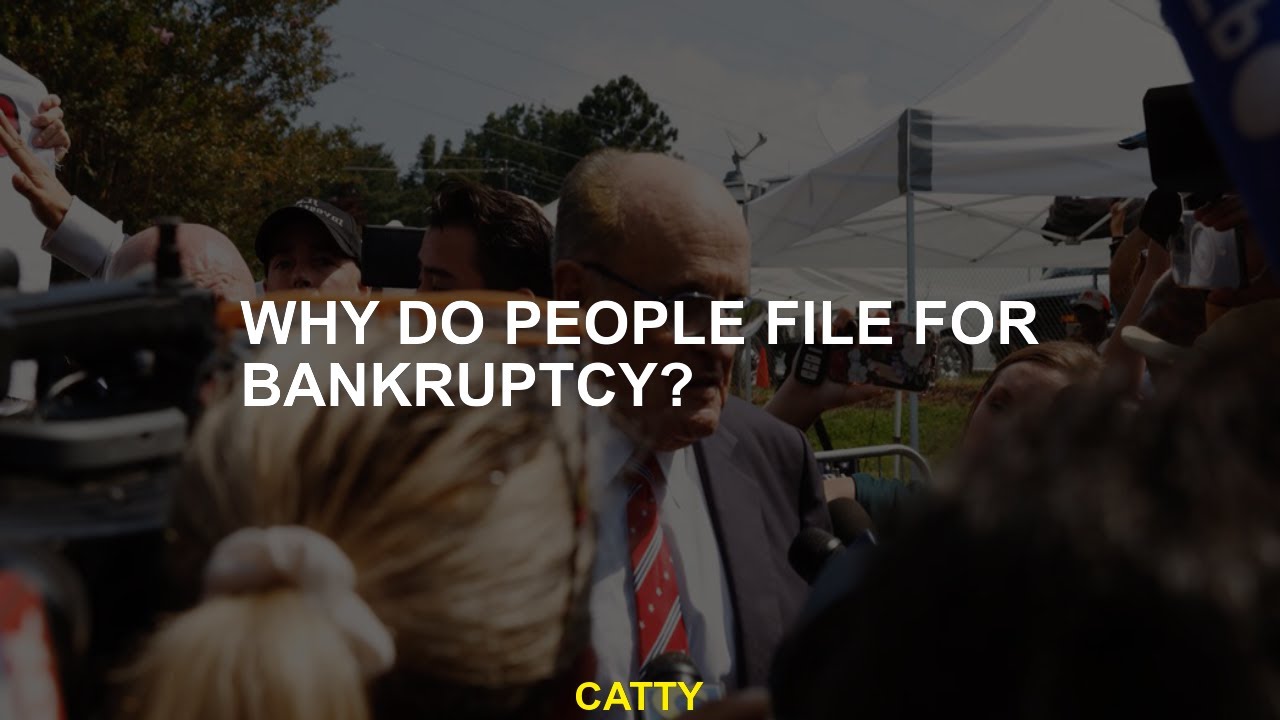 Why Do People File for Bankruptcy? - YouTube