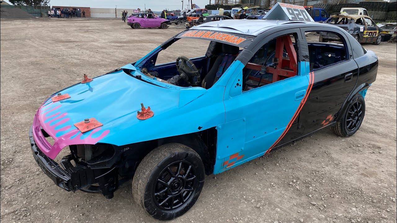 Rookie Bangers Heat 1 Skegness Raceway 05/03/23. - YouTube