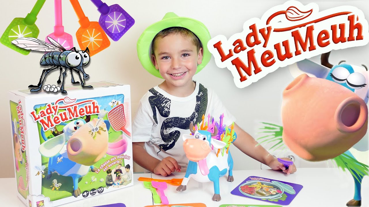 JEU - Lady MeuMeuh: La Chasse aux Mouches est ouverte ! - Jeu de ...