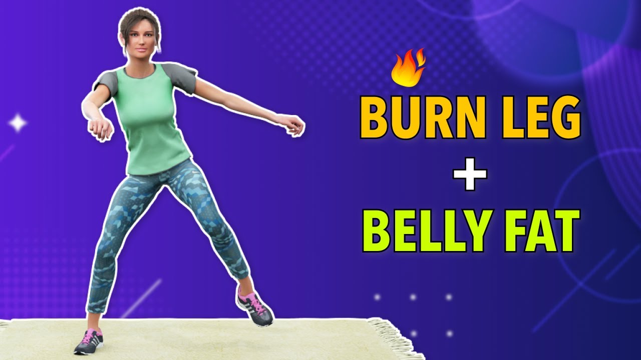 Burn Leg + Belly Fat: 15 Min Dance Workout - YouTube