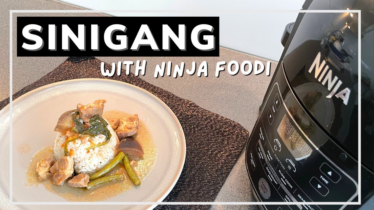 SINIGANG with NINJA Foodi | #ASMRCooking - YouTube
