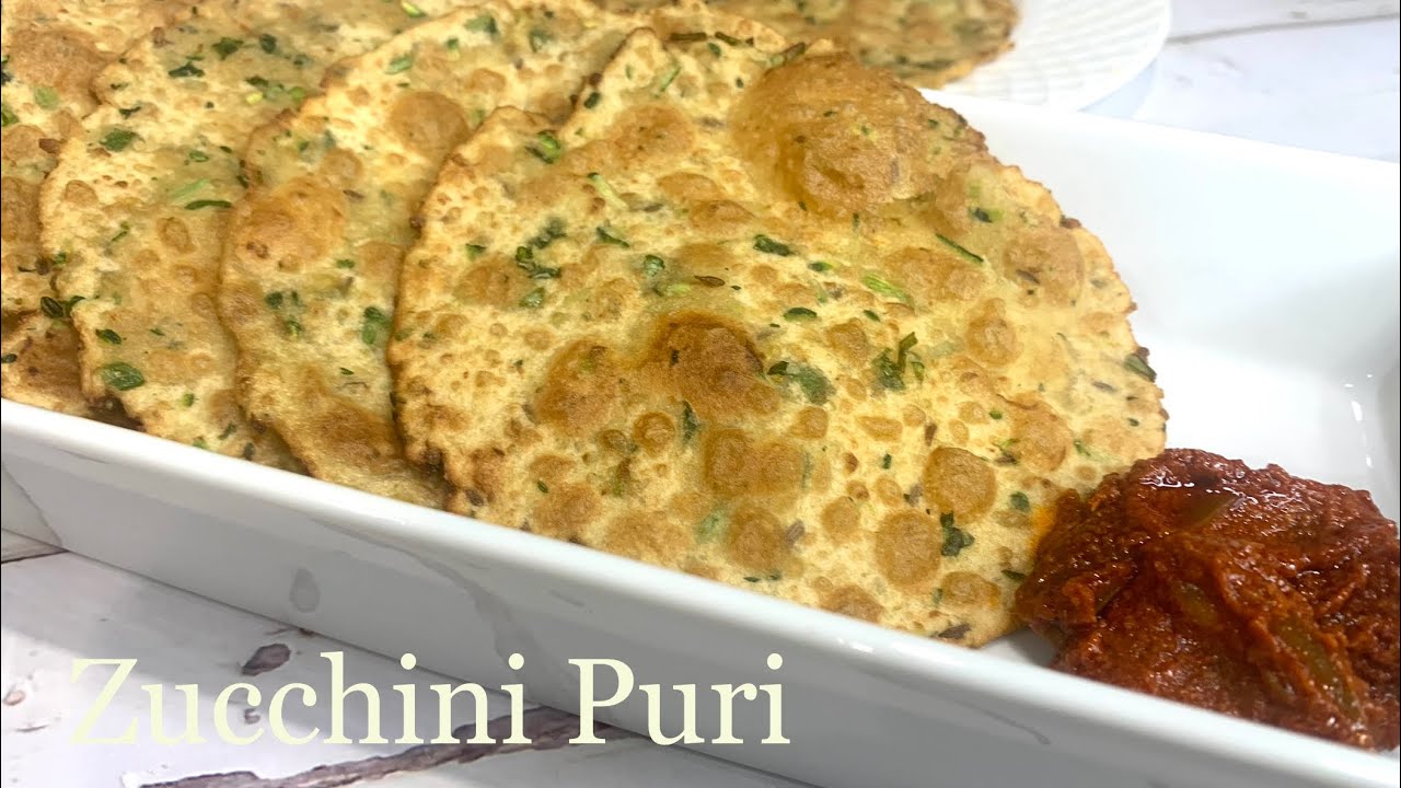Zucchini Puri - YouTube