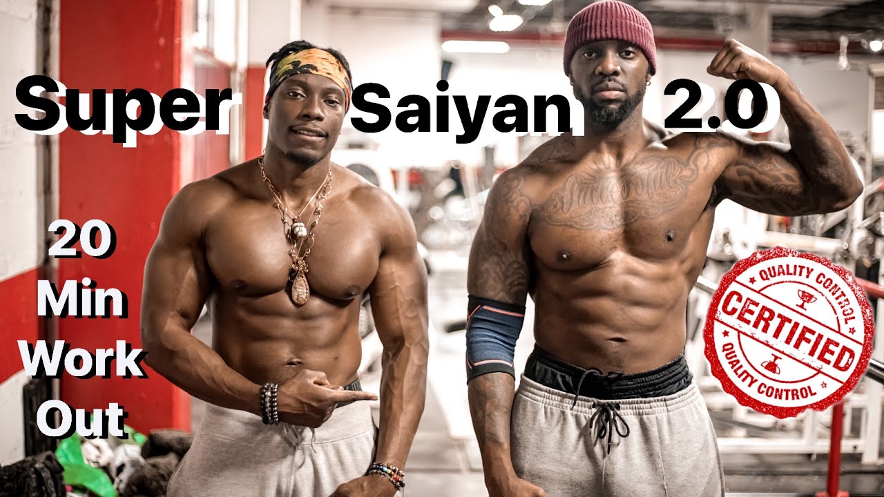 20 minute Bodyweight Workout | No Equipment | Massive gains | @Goku ...