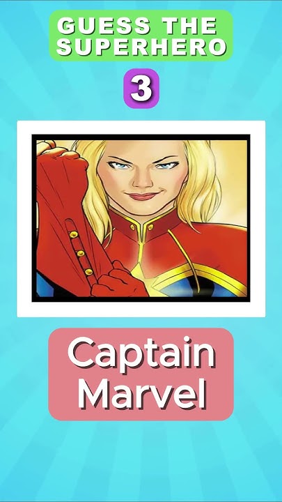 GUESS THE SUPERHERO QUIZ | SUPERHERO PUZZLE #quizgames #quizzes #quiz # ...
