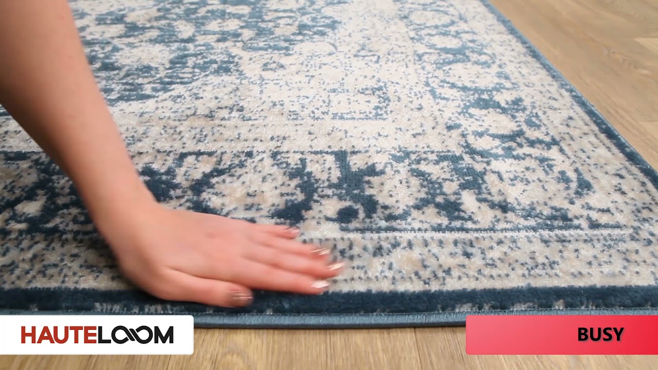 Busy Area Rug | BoutiqueRugs.com - YouTube