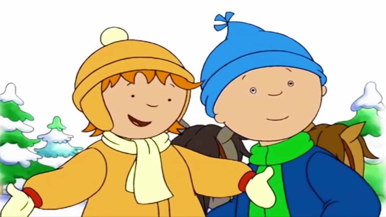 Caillou | Christmas is Coming 🎄 ️ | Funny Animated | Caillou Holiday ...
