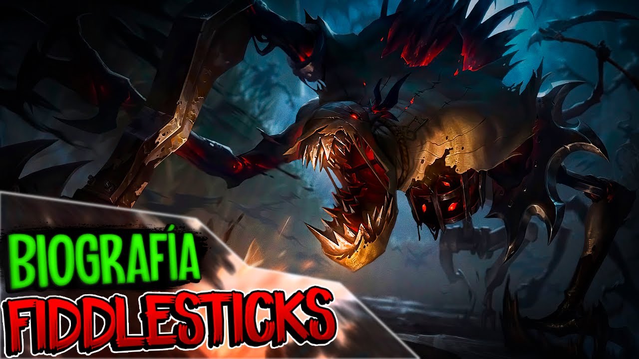 Biografía De Fiddlesticks | Historia Lol - YouTube
