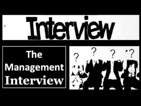 Interview Training - The Management Interview - Sample Interview ...