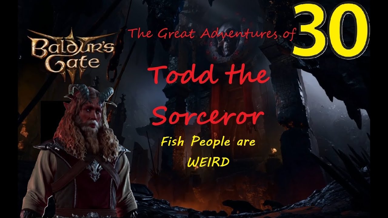 Let's Play Baldur's Gate 3 - Todd - Fish People are Weird - YouTube