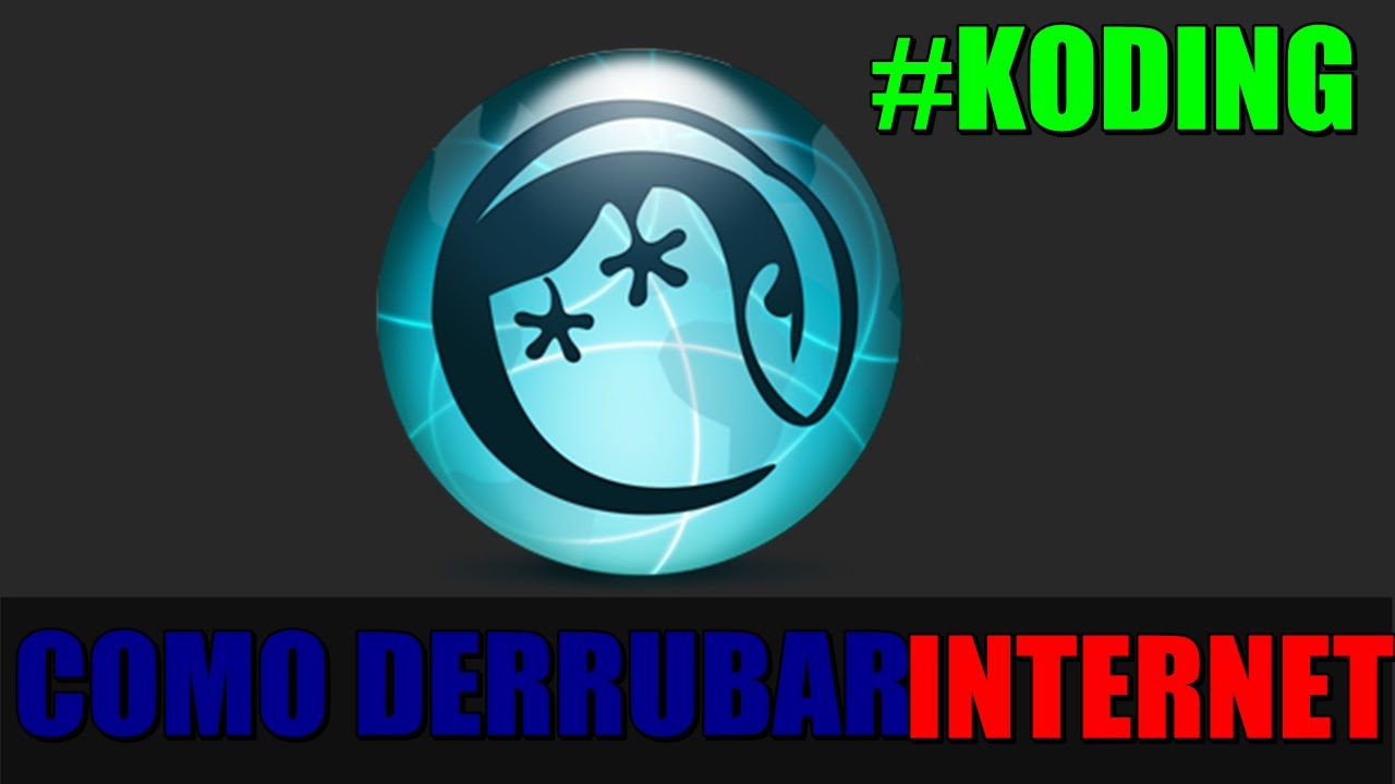 [TUTORIAL] Como derrubar internet - YouTube